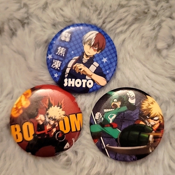 Other | My Hero Academia Pins | Poshmark